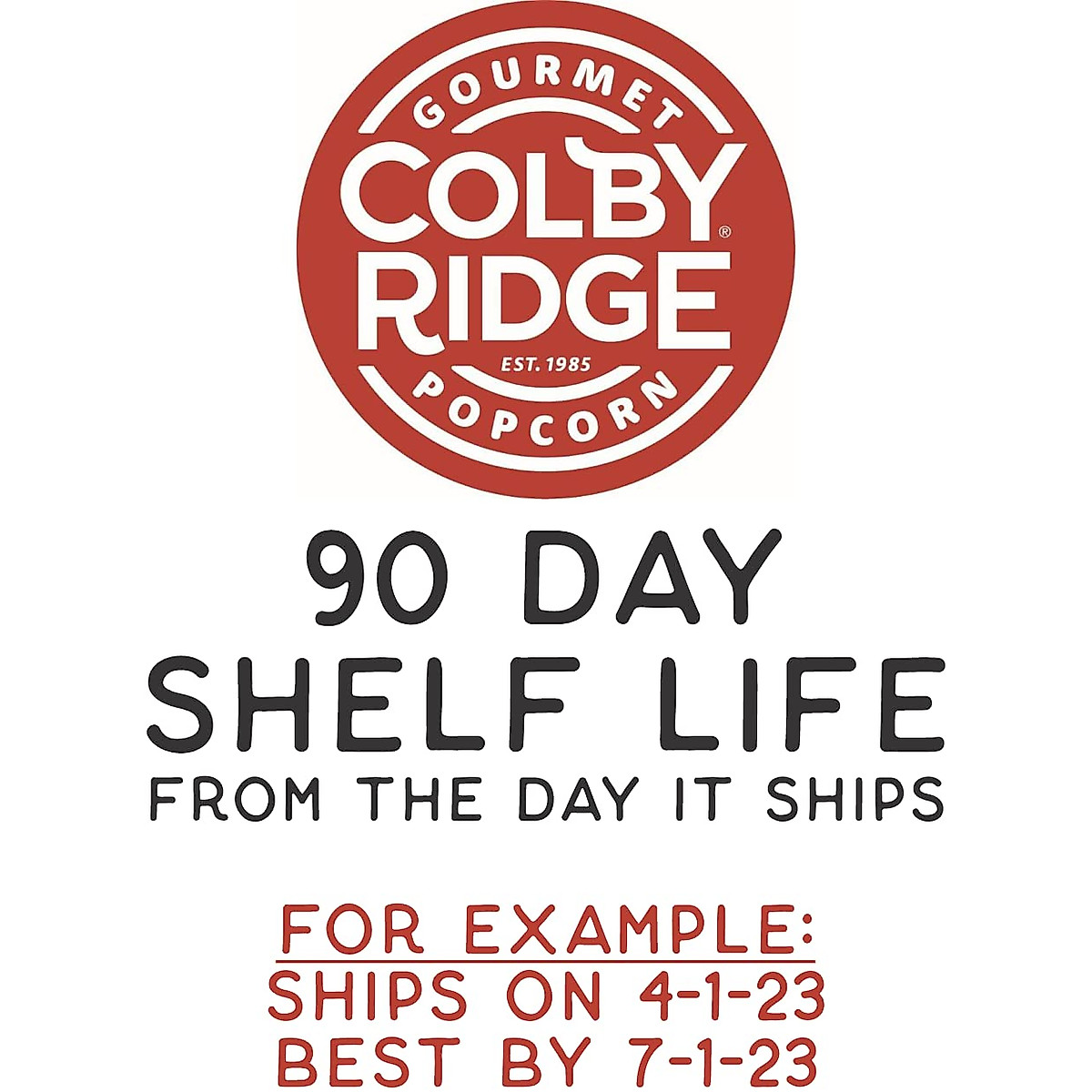 Colby Ridge Gourmet Craft Popped Gluten Free Popcorn Bulk Sized Large Gift Party Bags (Bulk 5 Gal. 80 Cups) (Fluffy White)