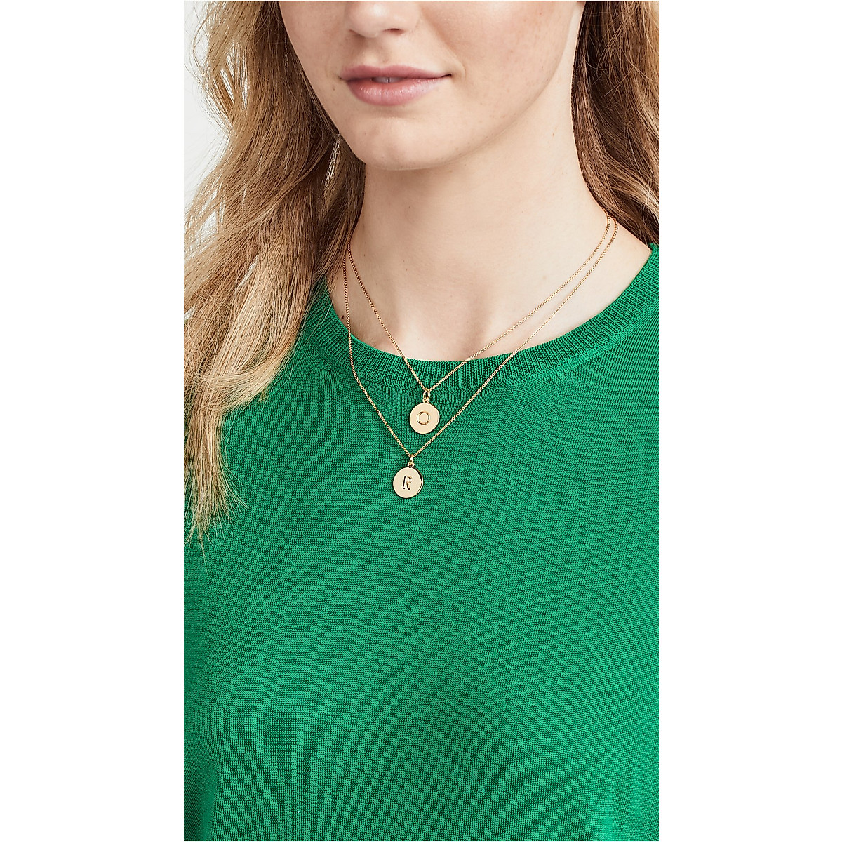 kate spade new york "Kate Spade Pendants" "R" womens Pendant Necklace, 18"