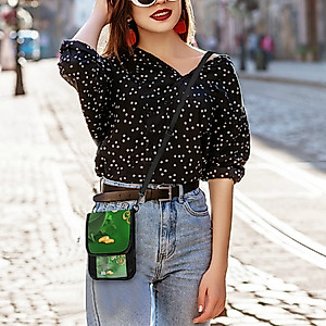 ALAZA Women Small Crossbody Bag St. Patrick's Day(3) for Cellphone Purse Wallet with Card Slots Removable Strap(6cr7b)