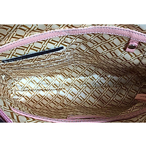 Tignanello Voyager Convertible Leather/Suede Cross Body W/RFID Protection, Coral/Coral