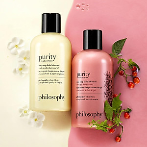 philosophy purity made simple one-step facial cleanser with goji berry extract, 8 Oz