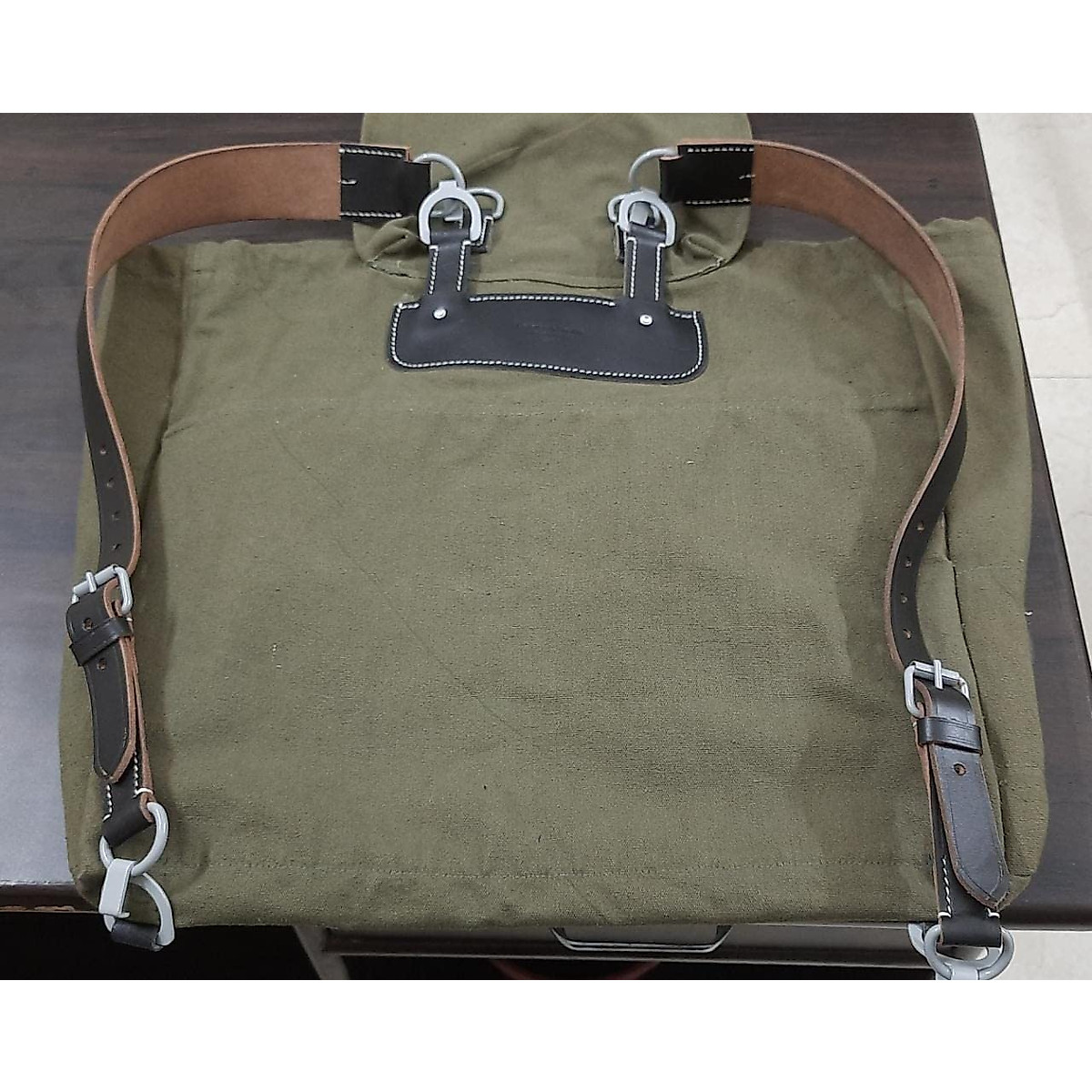 warreplica German WWII Wehrmacht Mountain Troop Rucksack Backpack M31 / Model 1941 OD Green Reproduction