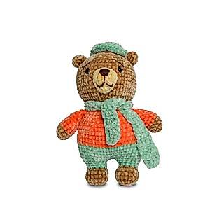 Circulo - Amigurumi Pelucia Yarn, Special Velvet Chenille Yarn for Amigurumi and Blanket, 144 yds, Worsted (7030 - Mustard)