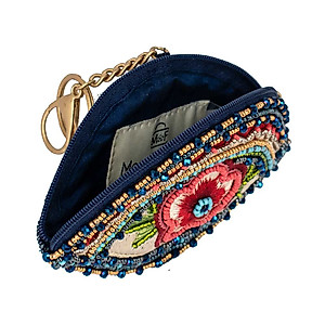 Mary Frances Womens Mary Frances Beaded Coin Purse-key Fobs (Mystic) handbag, Multi, One Size US