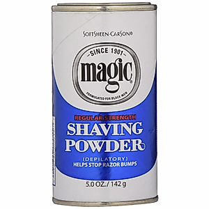 Magic Blue Shaving Powder 5 oz. Regular Depilatory 6 pack
