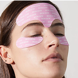 SKIN GYM Silicone Forehead Wrinkle Patches Reusable - Disposable Forehead Wrinkles Treatment to Smooth & Help Skincare Products | Eco Friendly, Anti-aging, 100% Silicone & Reusable Brow Mask