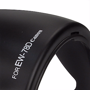 Pixco EW-78D Bayonet Mount Lens Hood for Canon EF-S 18-200mm f/3.5-5.6 I S Canon EF 28-200mm f/3.5-5.6 USM Lens Camera Replacement