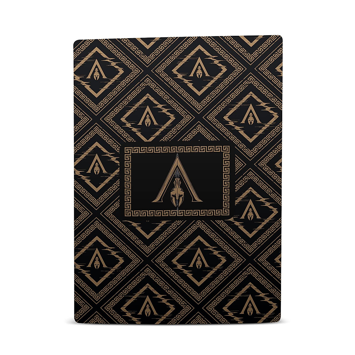 Head Case Designs Officially Licensed Assassin's Creed Grunge Black Flag Logos Vinyl Faceplate Sticker Gaming Skin Decal Cover Compatible With Sony PlayStation 5 PS5 Digital Edition Console