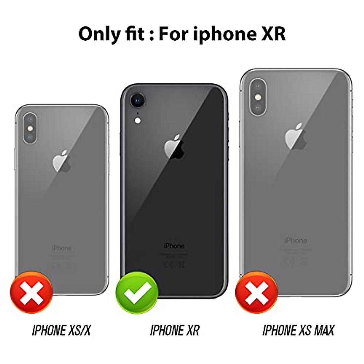 OOK Compatible with iPhone XR Case Cute Cow Print Fashion Slim Lightweight Camera Protective Soft Flexible TPU Rubber for iPhone XR with [Screen Protector]-Pink