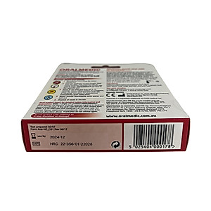 Oralmedic - for Mouth Ulcer and Canker Sores - 2 Swabs