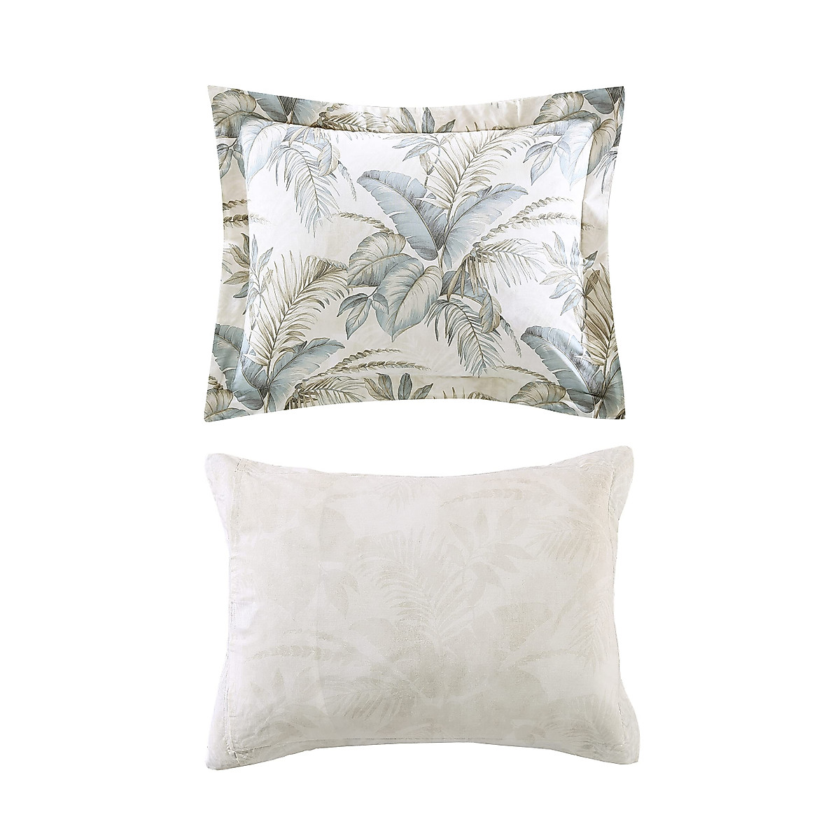 Tommy Bahama - King Comforter Set, Reversible Cotton Bedding with Matching Shams, All Season Home Decor (Bakers Bluff Blue, King)