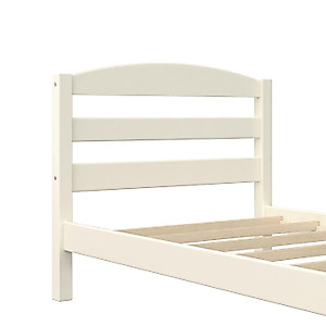 Dorel Living DA7428-W Braylon Bed, Twin, White
