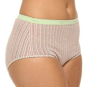 Hanes womens Cotton briefs underwear, 3 Pack - Brief White, 9 US