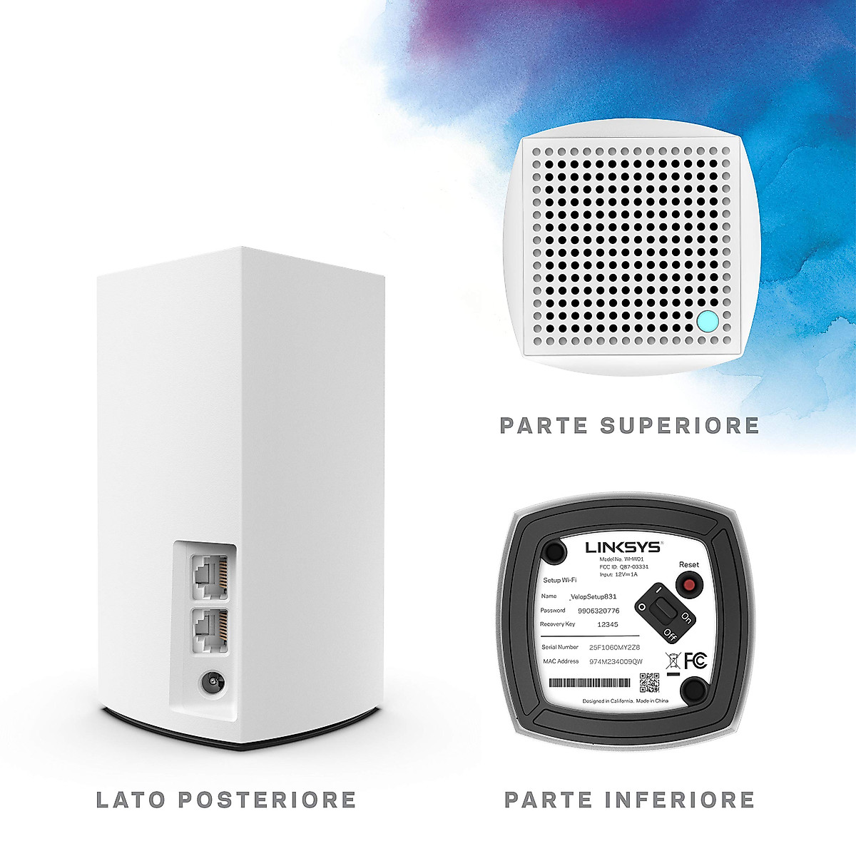 Linksys WLAN Mesh System White White