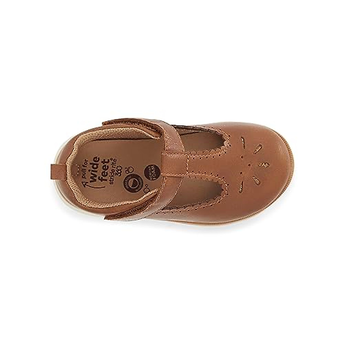 Stride Rite 360 Unisex Lacey 2.0 Dress Shoe, Tan