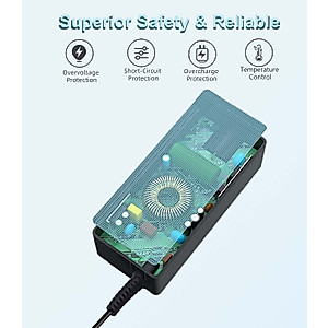 65W/45W Laptop Charger Fit for Dell Inspiron 14 15 16 3000 5000 3511 5620 5625 3520 3521 3525 3552 5420 5425 5579 Latitude 3310 3420 3540 Vostro 3425 3520 5630 AC Power Supply Adapter Cord