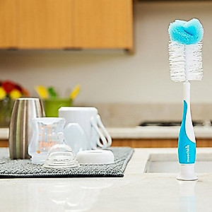 Munchkin Sponge Bottle Brush 1/Pack, Colors may vary