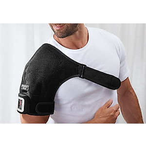 Sharper Image Cordless Shoulder Heat Therapy Wrap - L/XL