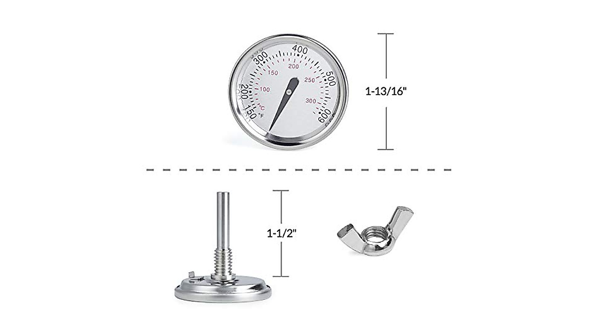 X Home Grill Thermometer Replacement for Weber Grills - Accurate & Easy ...