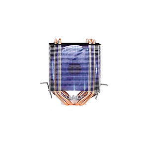 CPU Cooler LED Fan CPU Cooler Dual Fan PC Heatsink, Outstanding Cooling Performance