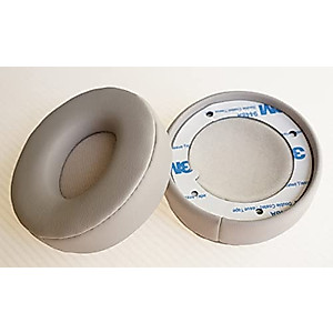 V-MOTA Ear Pads Compatible with Beats Solo Pro Wireless Noise Cancelling On-Ear Headphones,Replacement Cushions Repair Parts (1 Pair) (Gray)