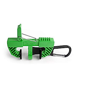 Klitch Footwear Clip, Shoe Bag, Hang Extra Shoes Cleats Boots or Gear on Your Bag. Works on Soccer, Baseball, Basketball, Track, Running Shoes, Flip Flops and More. Green