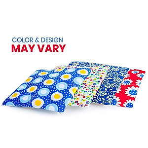 HealthAndYoga™ Roti, Tortilla & Breads Covering Cloth - Square Shape Cotton Cloth - Cotton Wrapping Cover