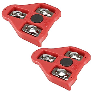 CyclingDeal Bike Cleats Compatible with Peloton & Look Delta - Indoor Cycling & Road Bike Bicycle Cleats Set - Compatible with Indoor Exercise Bikes Pedals & Shoes - 9 Degree 1 Pair