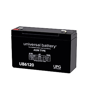 Universal Power Group 6V 12Ah UB6120 F1 Battery