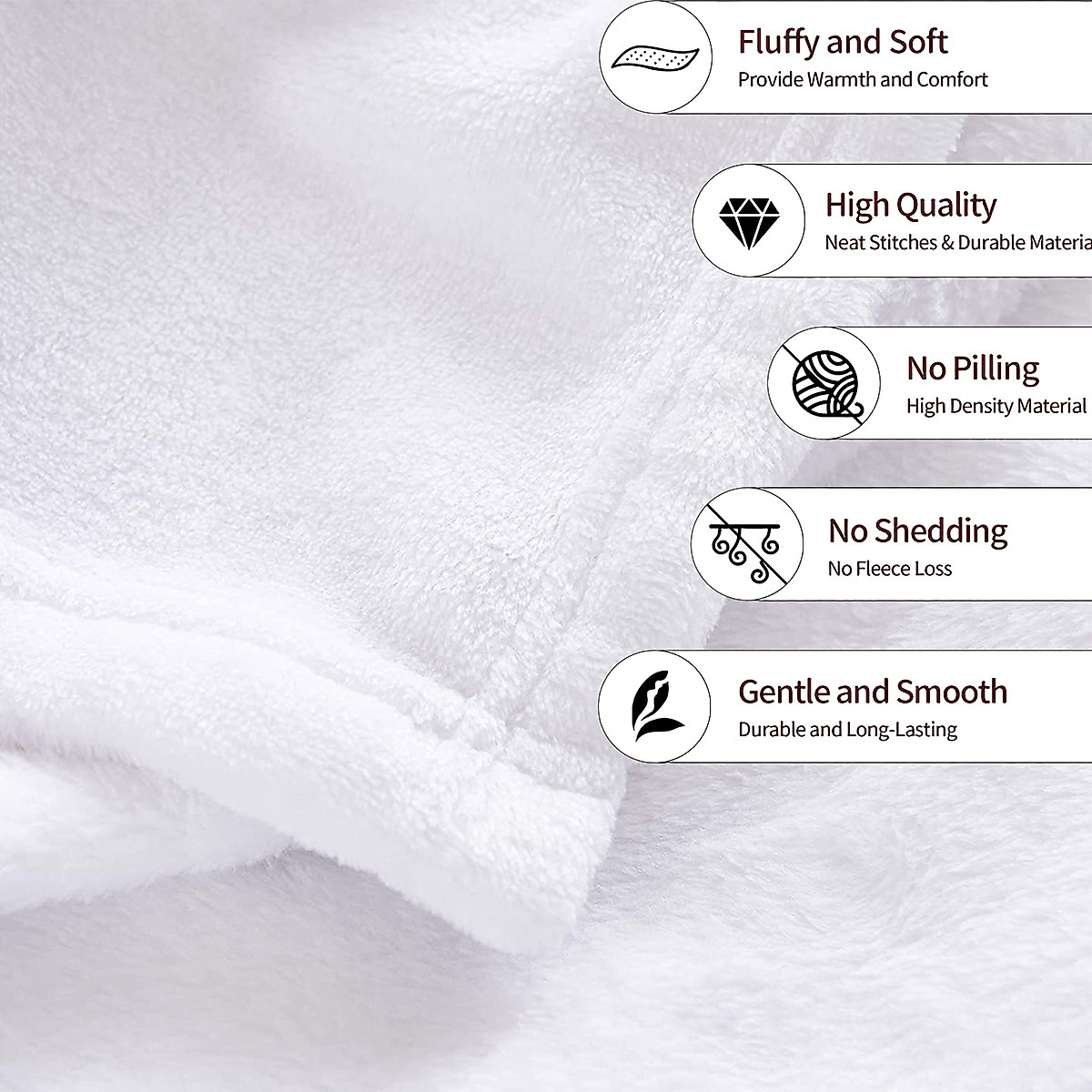 SUPERICH Halloween Ghosts Baby Blanket Gifts Super Soft Swaddle Newborn Cozy Baby Receiving Blanket Stroller Throw Blanket for Crib 40x30 XSmall for Puppy