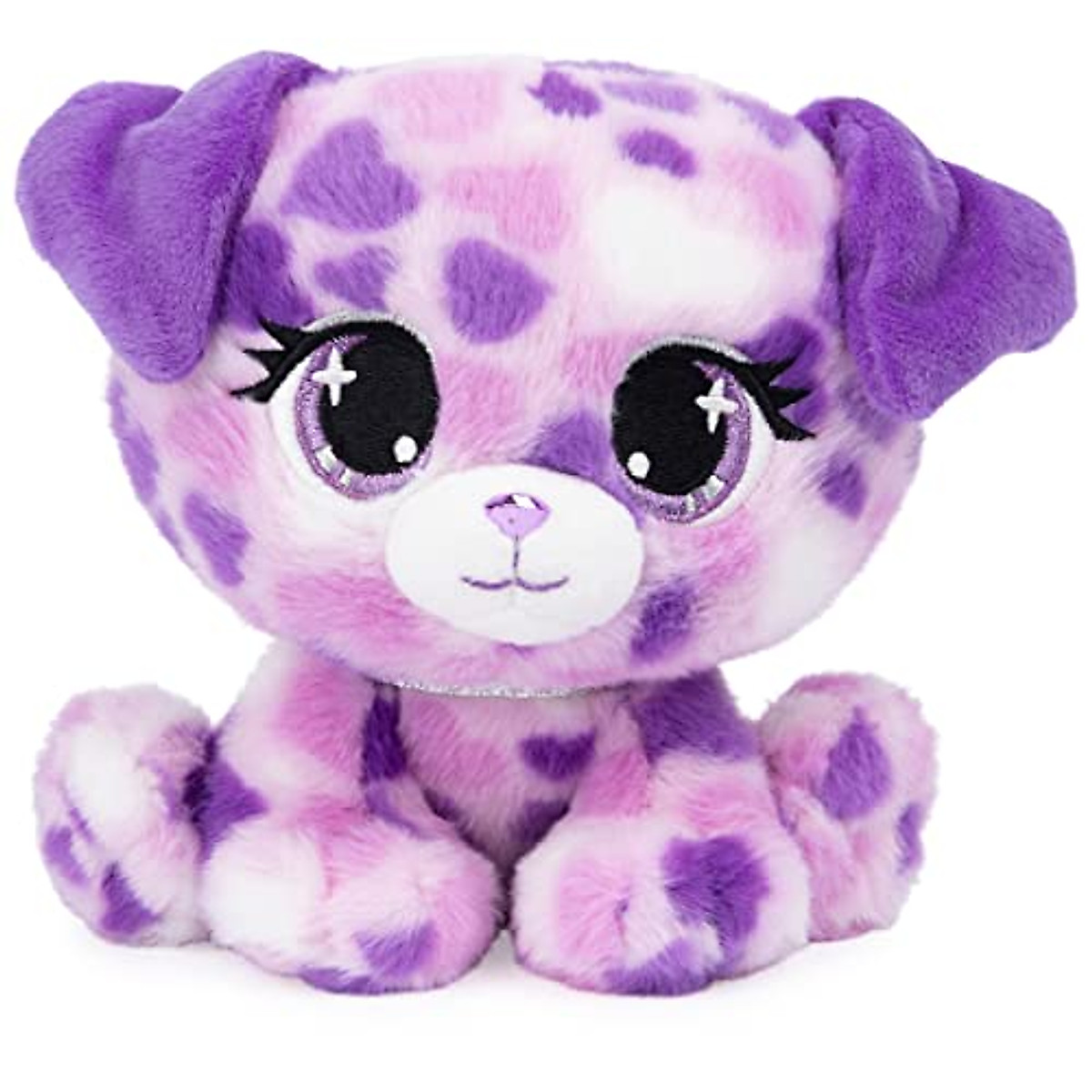 GUND P.Lushes Pets Gem Stars Collection, Callie La’Pooch Puppy Stuffed Animal, Purple/Pink, 6”