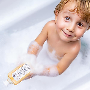 Intea Camomila Kids Shampoo for Blonde Highlights – 8.5Oz Chamomile Shampoo Hair Lightener for Kids – Natural Extract Toddler Shampoo with No Silicones or Parabens