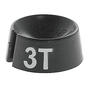 Hanger Size Markers Child Size 3T 25 per Pack