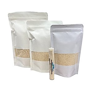 BioactiveFX Crab Exoskeleton Hermit Crab Food Bulk Bags - Protein, Chitin, Calcium - Pour N’ Go Food Tube ™ - Hermit Crab Chitin Treat (7.5 Oz Net Weight, Small Bag)