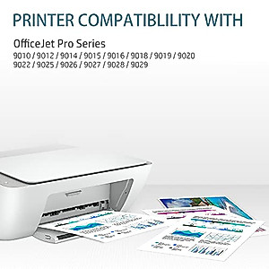 ABOIT 962XL Ink Cartridge High Yield Combo Pack, Replacement for 962 to use with officejet pro 9010 Series, 9015, 9020, 9025, 9018 Printer (4-Pack)