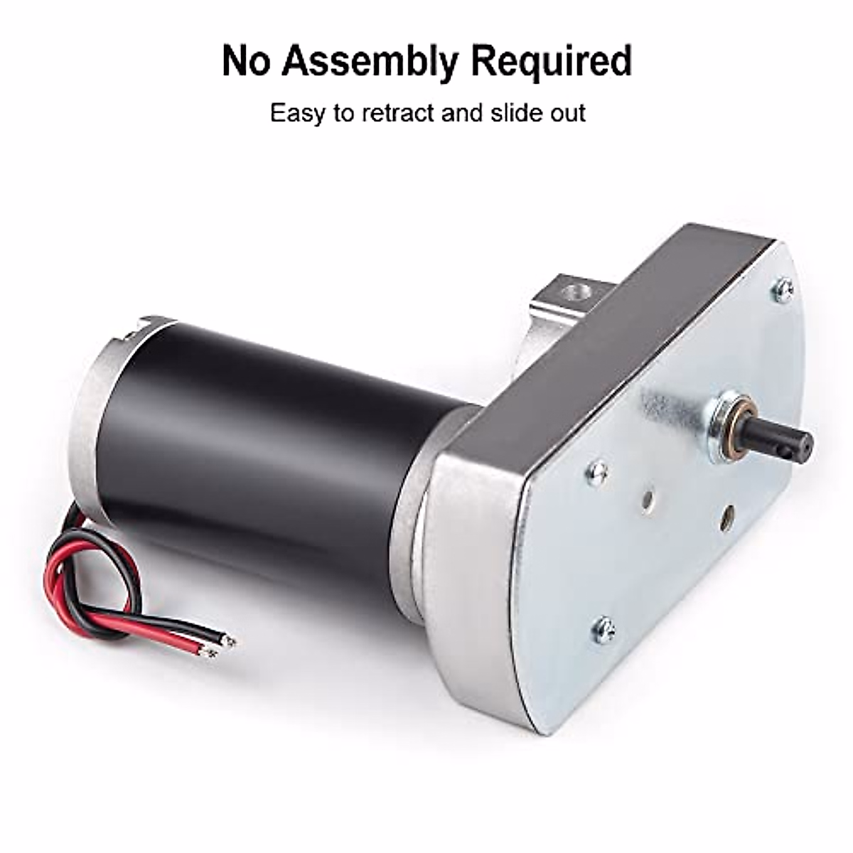JDMON RV Slide Out Motor in-Wall Slide-Out Motor 18:1 Ratio Replace M-8910 168956, 295380, 131903, 12 Volts 5800 RPM Venture Acuator for RV Camper Trailer