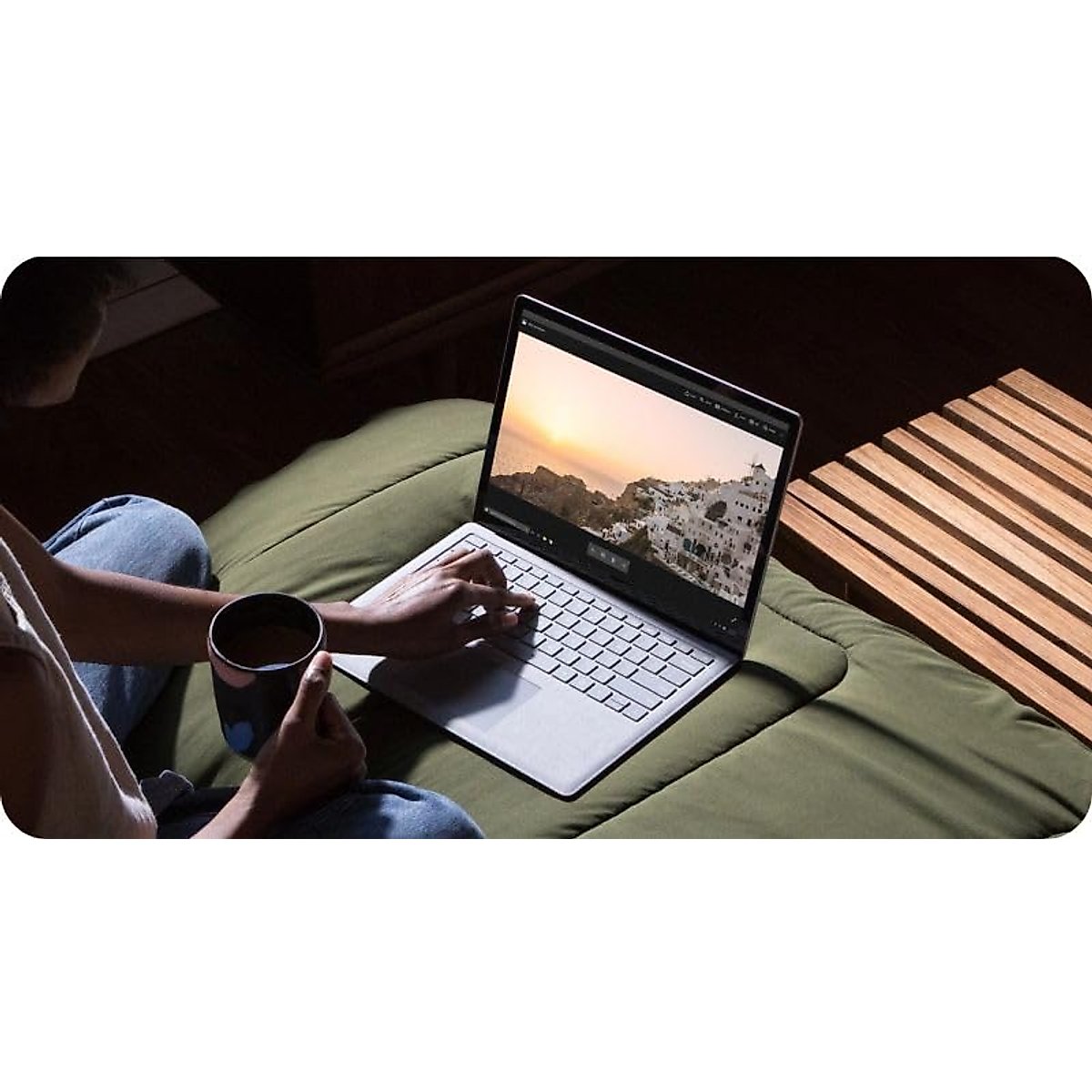 Microsoft Surface Laptop 2 Tablet PC Backlit Keyboard Touchscreen Laptop 13.5" 2K (2256x1504), Intel Core i5-8350U, 16GB DDR4 RAM, 256GB SSD, WiFi, CAM, BT Windows 10 Pro (Renewed)