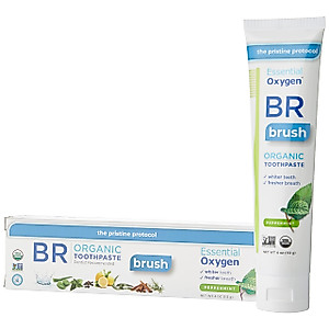 Essential Oxygen BR Organic Toothpaste Peppermint 4 oz