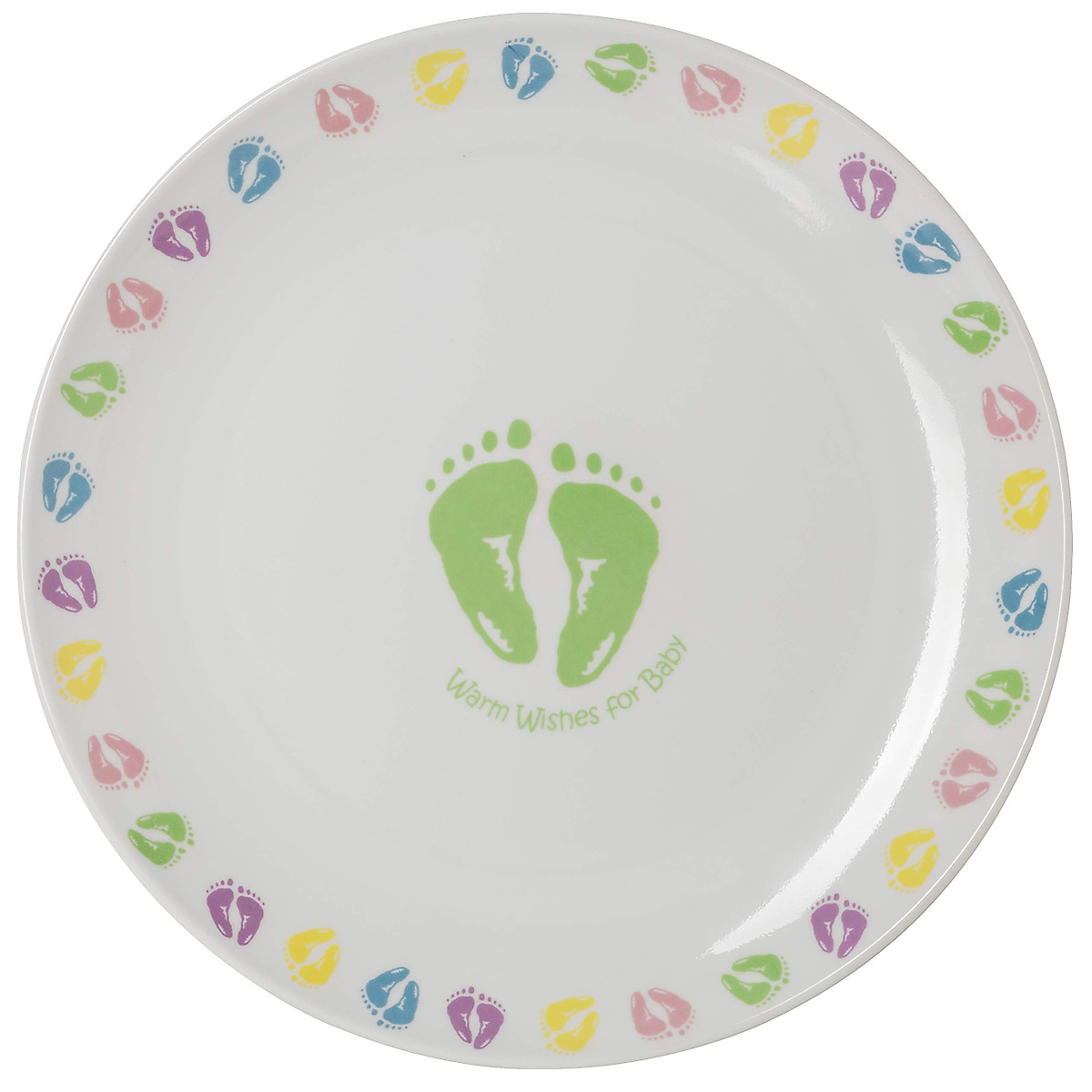 Simplicity 'Warm Wishes for Baby' Baby Shower Autograph Plate, 12'' D