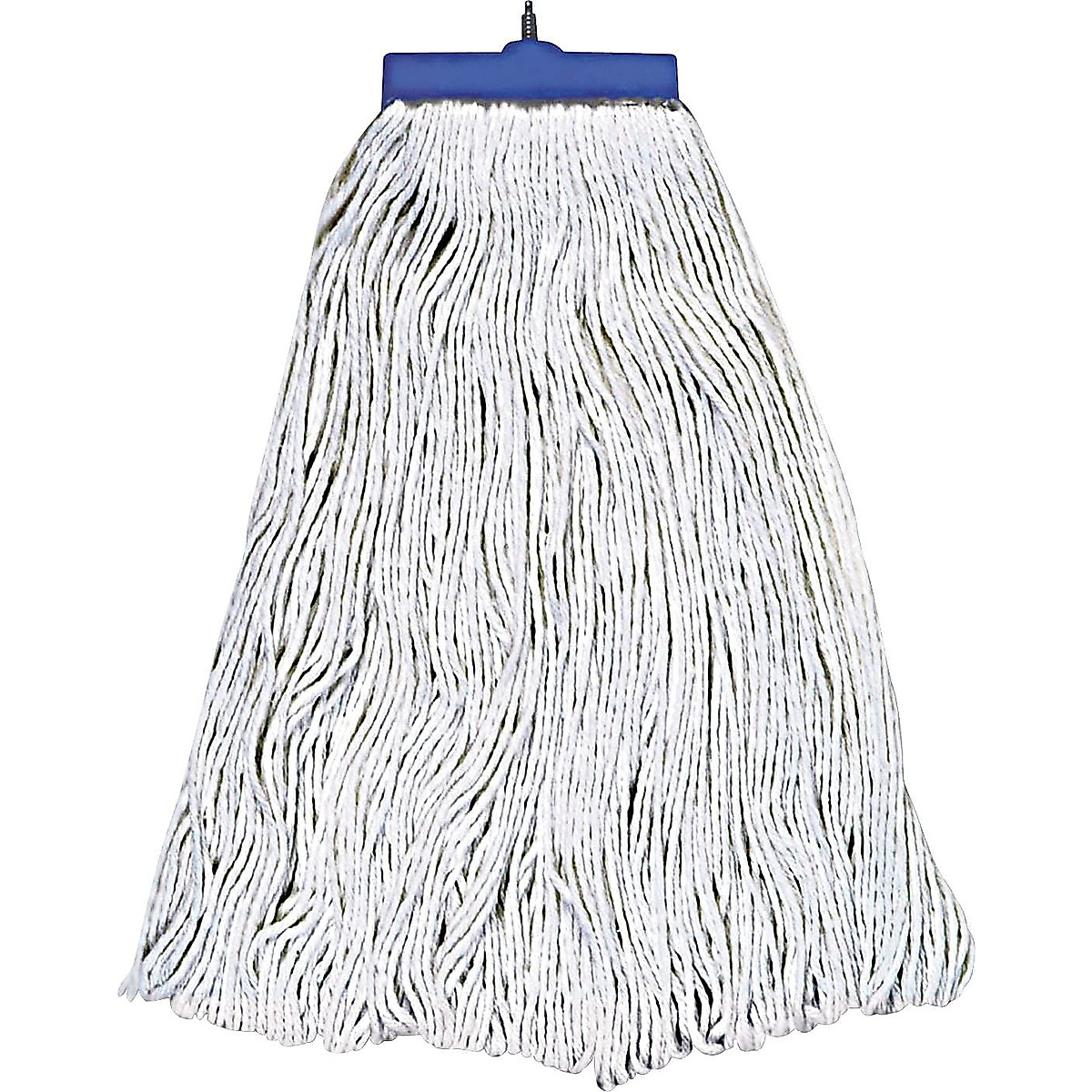 Boardwalk BWK824R 24 oz. Lie-Flat Rayon Fiber Mop Head - White (12/Carton)