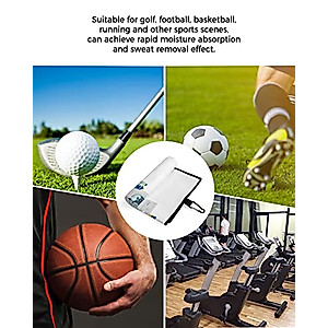 ARTSHOWING Laundry Washing Machine Golf Towel 24x16in, Absorbent Water Quick Dry Microfiber Golf Towel with Clip, Soft Sports Towel Golf Accessory for Men Women, Gift for Golf Fan,