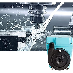 Little Giant 3E-12NR 115-Volt, 1/15 HP, 670 GPH Dual Purpose In-Line or Small Submersible, Oil-Filled Pump, 6-Ft. Cord, Blue, 503203