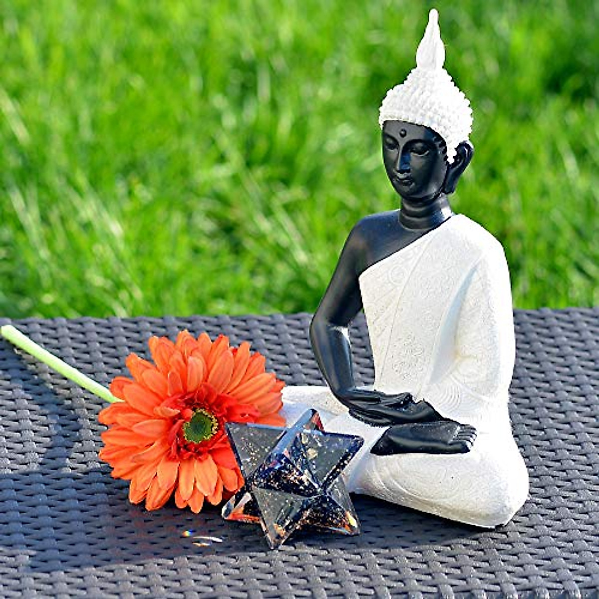 Orgonite Crystal Black Tourmaline Merkaba | Negative Aura Protection Meditation Energy Generator for Balancing Chakras