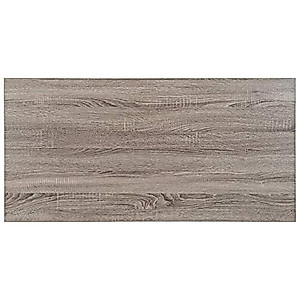 Signature Design by Ashley Irene Industrial Adjustable Desk, Beige & Gray