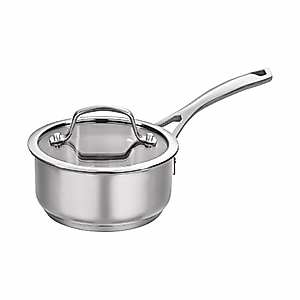 Cuisinart 9519-14 Forever Stainless Collection Saucepan and Lid, 1 Qt, Stainless Steel