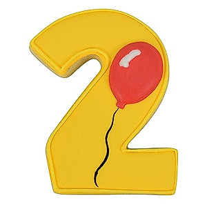 R&M International Numbers 3" Cookie Cutters, Assorted Colors, 9-Piece Set