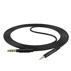Geekria Audio Cable Compatible with Sennheiser HD620S, HD599SE, HD599, HD598, HD598SE, HD560S, HD598SR, HD400PRO, HD579, HD569 Headphones Cable, 2.5mm to 3.5mm Replacement Stereo Cord (10ft/3m)