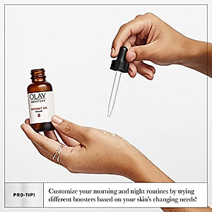 New Olay Coconut Oil Serum, Nourishing Antioxidant Booster, Fragrance-Free, 1.0 Oz