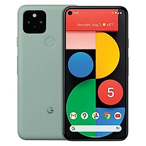 Google Pixel 5 5G 128GB GSM Unlocked - Sorta Sage (Renewed)