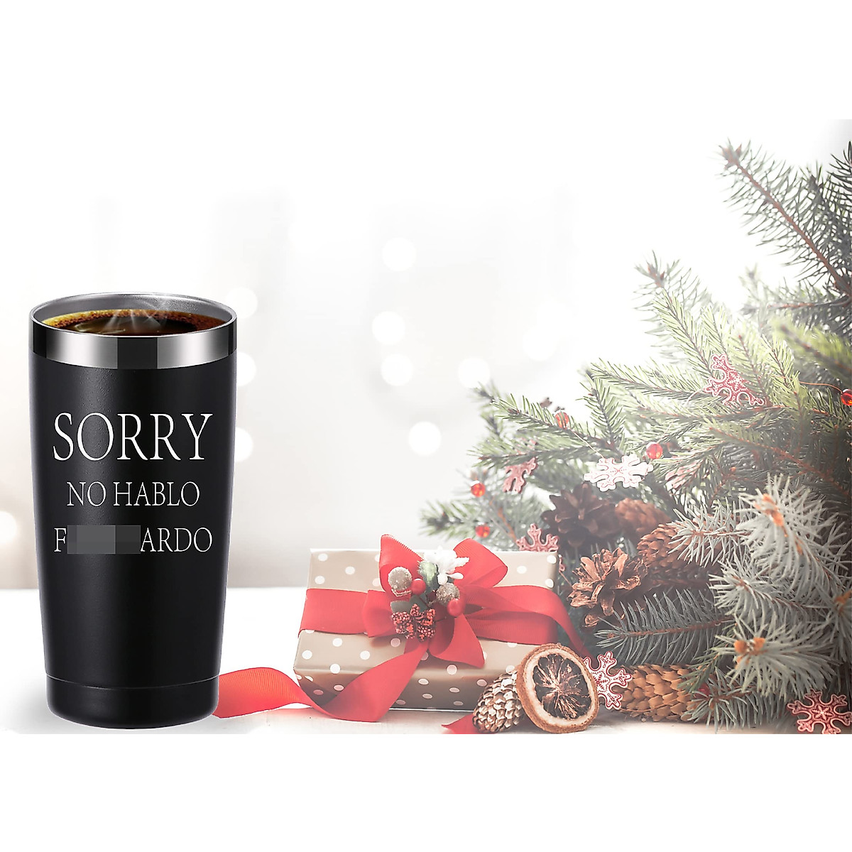 Funny Men Gifts.20 oz Tumbler Gifts for Men.Funny Sarcastic Humor Novelty Joke Gag Gifts.Birthday Gifts Christmas Gifts for Men Dad Husband Brother Boss Women(Black)